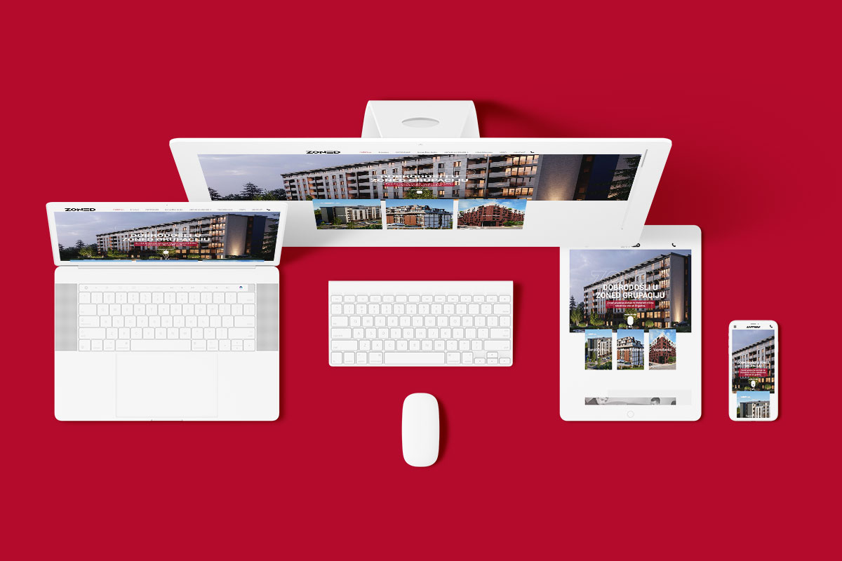 Zoned Group - Vizuelni identitet | Web dizajn | studio T, Beograd